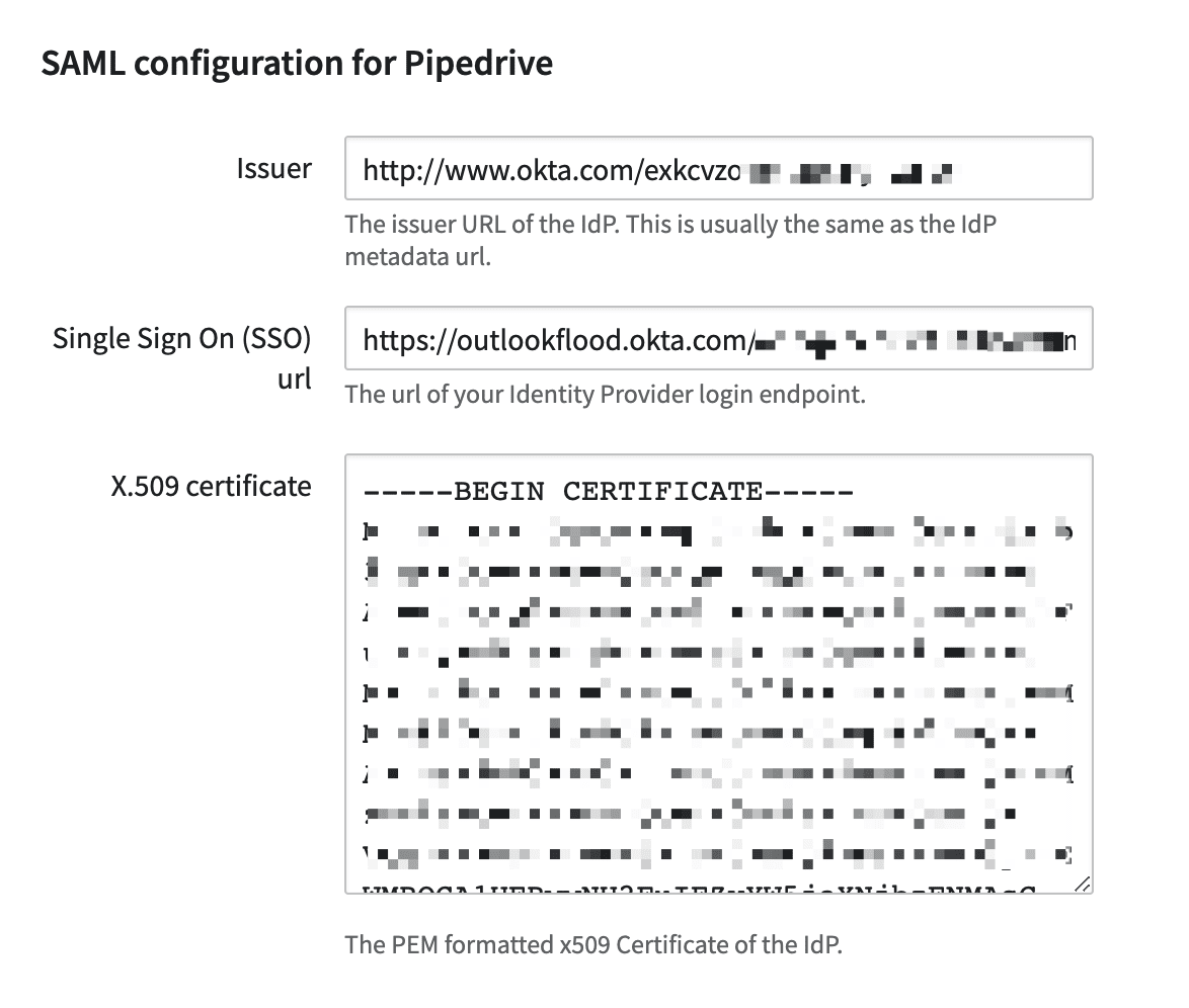 Using Pipedrive single sign-on (SSO) with Okta - Knowledge Base | Pipedrive